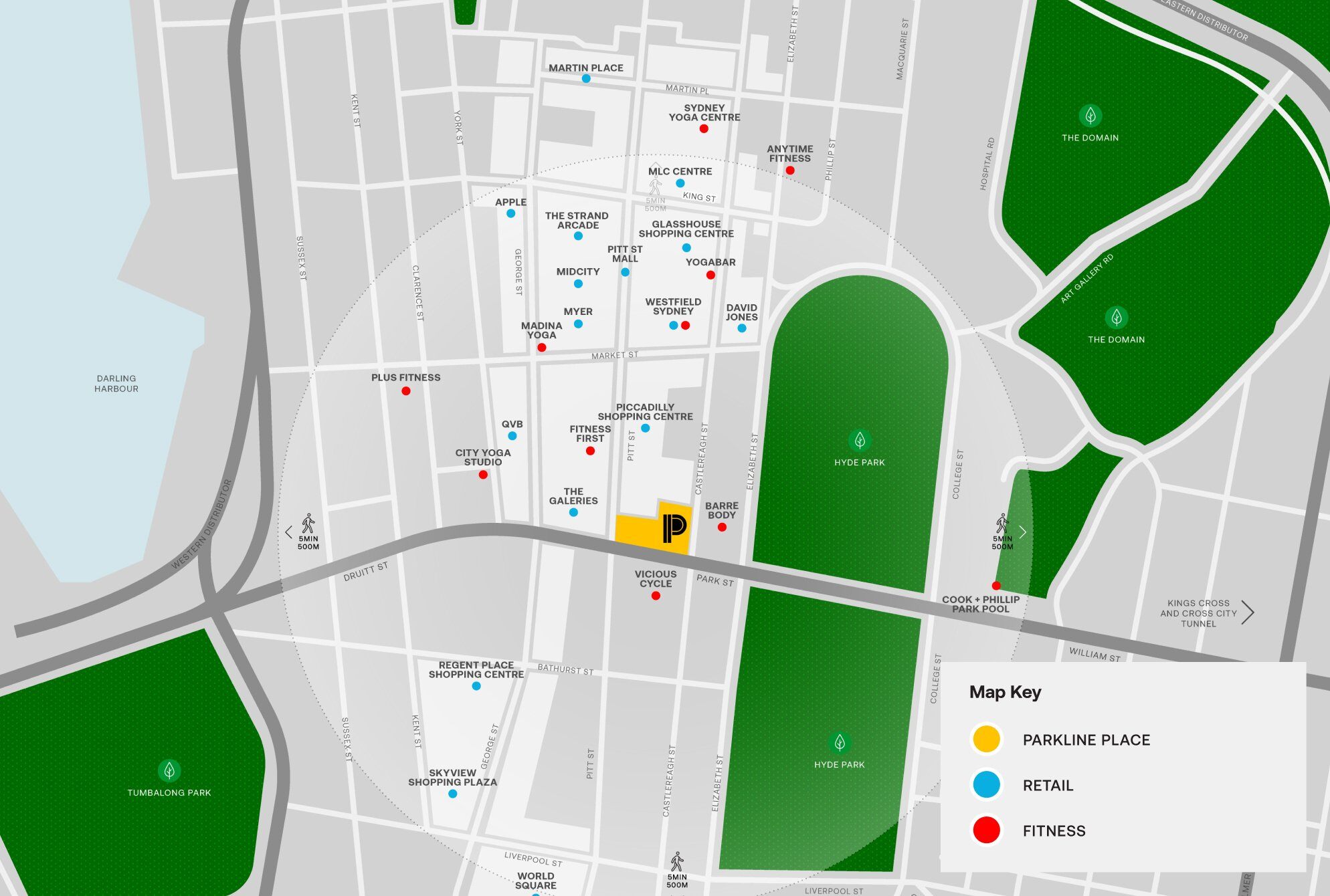 Location - Parkline Place